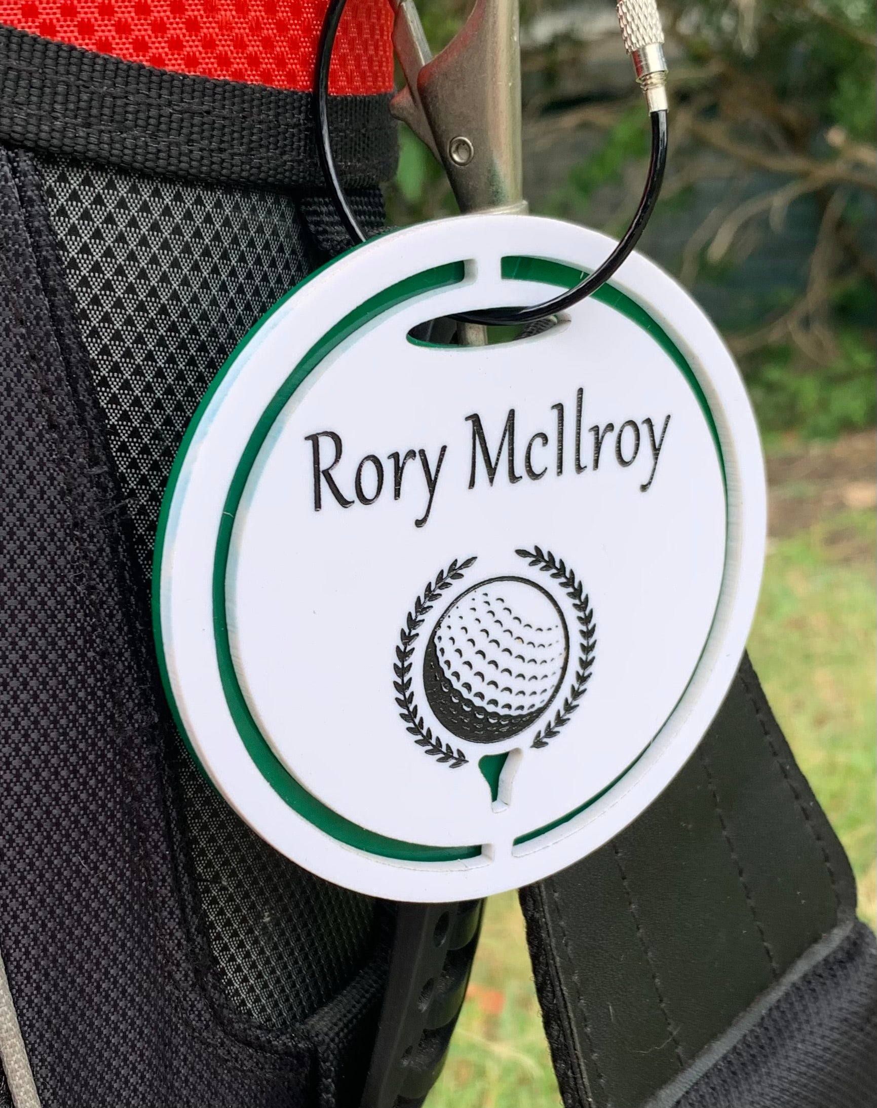 ZYN Golf Bag Tag With Venmo QR Code | Free Ball Marker | MyGolfTag